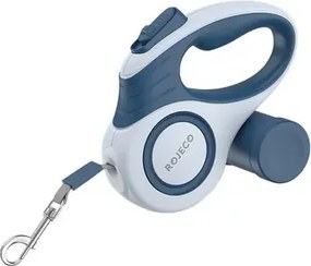 Rojeco A12 3M modré / Vodítko pro psy / Automatické zatahovací / Nylon
