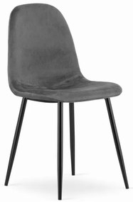 Set jídelních židlí COMO šedé (4ks)