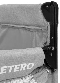 Cestovní postýlka CARETERO ESTI Barva: Graphite