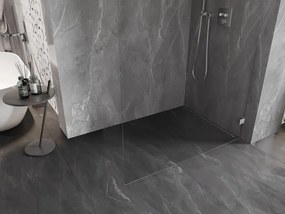 Mexen Lunar sprchová stěna pravá 110 x 200 cm, 8mm čiré sklo, chromová, 830-110-000-01-00-P