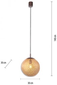 Paul Neuhaus 2420-48 - Lustr na lanku GRETA 1xE27/60W/230V