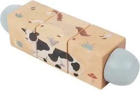 2KIDS TOYS Motorický válec Farma / Dřevo / od 3 let