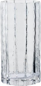 Šedá skleněná váza (výška 20 cm) – House Nordic