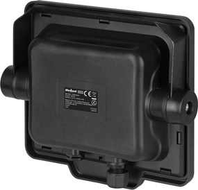 Solární reflektor REBEL URZ3626, 500lm, IP65, 6800K, 3,2 V, 4000mAh, 6W, černá