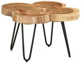 vidaXL Konferenční stolek 36 cm 4 dřevěné koláče masivní akácie
