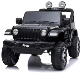 Dětské elektrické autíčko Baby Mix Jeep Wrangler Rubicon černé