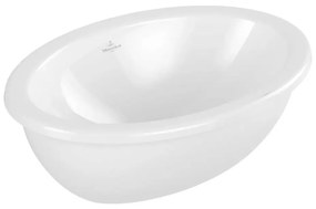 Villeroy & Boch 4A530001 - Zápustné umyvadlo LOOP&FRIENDS 43x29 cm keramika/bílá