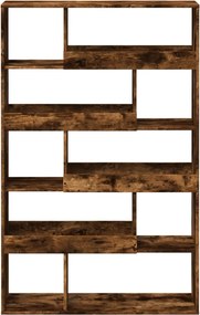 Dělicí stěna kouřový dub 100 x 33 x 156,5 cm kompozitní dřevo 3309496