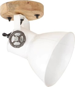 Industriální nástěnné/stropní lampy 2 ks bílé 20 x 25 cm E27 320519