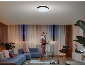 Bluetooth LED stropní svítidlo Philips Hue Enrave XL 41161/30/P6 bílá 48W 2200-6500K s dálkovým ovladačem