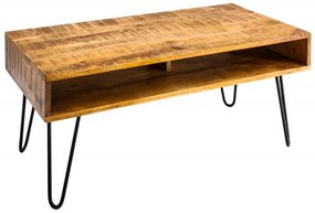 Designový konferenční stolek Felix 100 cm, mango