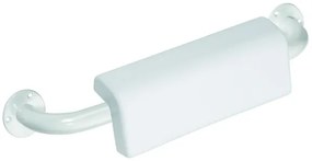 Bemeta Design HELP: Madlo se zádovou opěrkou k WC 500 mm, bílé, bez krytky -