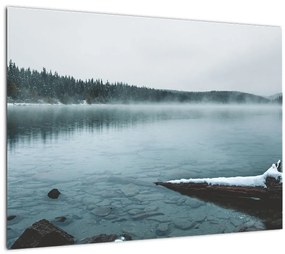 Obraz - ledové severské jezero (70x50 cm)