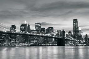 Postershop Fototapeta: Brooklyn Bridge - 184x254 cm