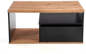 Konferenční stolek Perenna (dub wotan + černá). 1028118