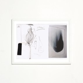 Liběna Rochová | Magdalena J. Rám: Bílý, Velikost: 30 x 40 cm