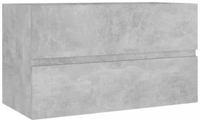 Skříňka pod umyvadlo 80 cm Dekorhome Beton