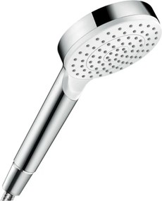 Hansgrohe Crometta, ruční sprcha 100 1jet EcoSmart, bílá/chromová, HAN-26333400