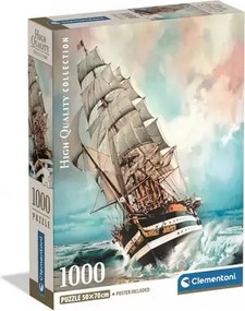 CLEMENTONI Puzzle Amerigo Vespucci / 1000 dílků / od 14 let