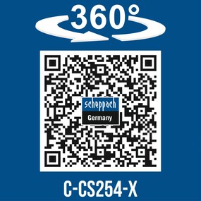 Scheppach C-CS254-X 20V IXES - akumulátorová řetězová pila (bez akumulátoru a nabíječky)