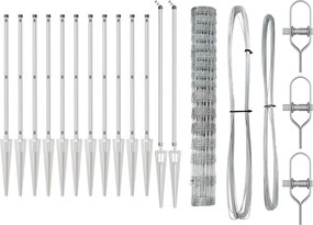 Svařované drátěné ploty s hroty 25 x 1,2 m Pozinkovaná ocel 3351429
