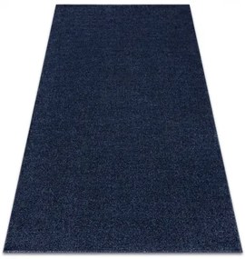koberec SOFTY, Jednotný, Jednobarevný, tmavě modrá velikost 240x340 cm | krásné koberce cz