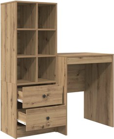Stůl Artisanový dub 105,5 x 50 x 127 cm 2 ks 3337344
