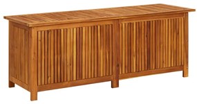 vidaXL Zahradní úložný box 150 x 50 x 58 cm masivní akáciové dřevo