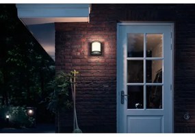Philips - LED Venkovní nástěnné svítidlo se senzorem SAMONDRA LED/3,8W/230V IP44