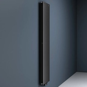interiérový radiátor DOPORRO FV - 940 W černý - otopné těleso 160x54cm