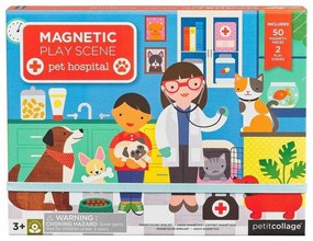 Petit Collage Magnetická tabulka veterinární klinika
