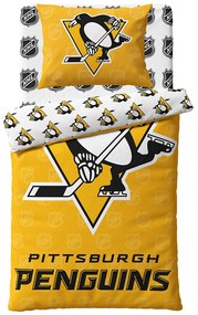 Hokejové povlečení NHL Pittsburgh Penguins Shields Velikost: 135x200 + 80x80 cm