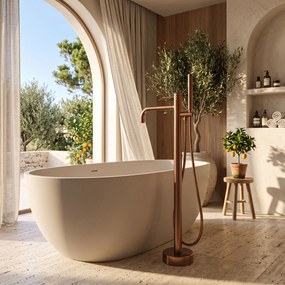 Rea Lungo Diamond, volně stojící baterie, měděná matná, REA-B2247