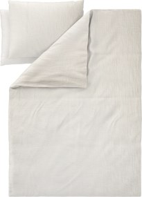 Livarno® Mušelínové ložní povlečení, 240 x 220 cm, 70 x 90 cm (krémová)
