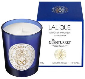 Lalique Vonná svíčka The Glenturret Special Edition, 190 g, modrá B63181