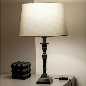 BRILAGI - Stolní lampa CERIA 1xE27/60W/230V pr. 30 cm černá/šedá