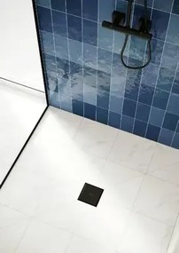 Hansgrohe RainDrain Point - Podlahová vpust | 10x10 cm | matná černá