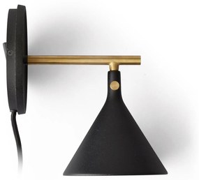 AUDO (MENU) Nástěnná lampa Cast Sconce, Black 1250539
