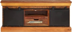 TV stolek 110 x 30 x 45 cm masivní recyklované dřevo 247328