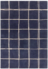 Tribeca Design Kusový koberec Swans Grid Marine Rozměry: 120x170 cm