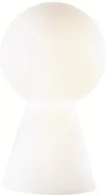 Stolní lampička Ideal Lux Birillo TL1 small bianco 000268 bílá 17.5cm