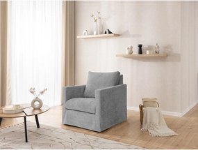 Světle šedý potah 84 cm Paphos – Ropez