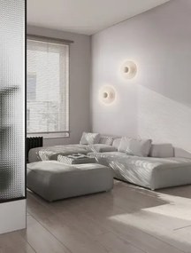 LED béžová svítilna na zeď Edem