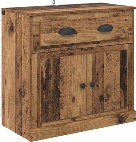 Konzole 2 ks Staré dřevo 70 x 35,5 x 67,5 cm Kompozitní dřevo 3402659