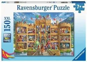 Ravensburger Pohled na rytířský hrad / 150 dílků / od 7 let