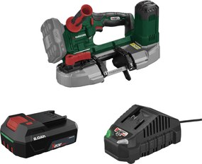 Parkside® Aku pásová pila Pmba 20-Li A1, 2 Ah
