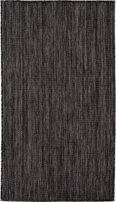 Černý vnitřní a venkovní koberec 60x100 cm Mira 1450 – Ayyildiz Carpets