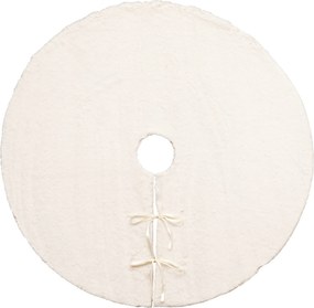 Kožešinový kobereček pod stromeček, Ø 90 cm