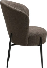 Hnědé jídelní křeslo Orbit – DAN-FORM Denmark