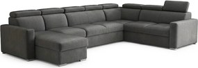 Sedací souprava PEDRO U | 170x380x250 | rozkládací + 3x úložný prostor | VÝBĚR TKANIN